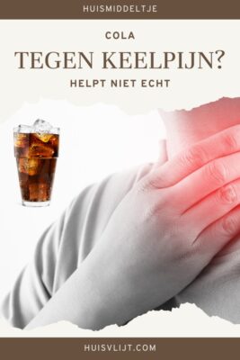 Superol en cola tegen keelpijn, hoesten en verkoudheid - Huisvlijt