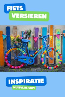 Fiets versieren: versier jij je fiets met bloemen? - Huisvlijt