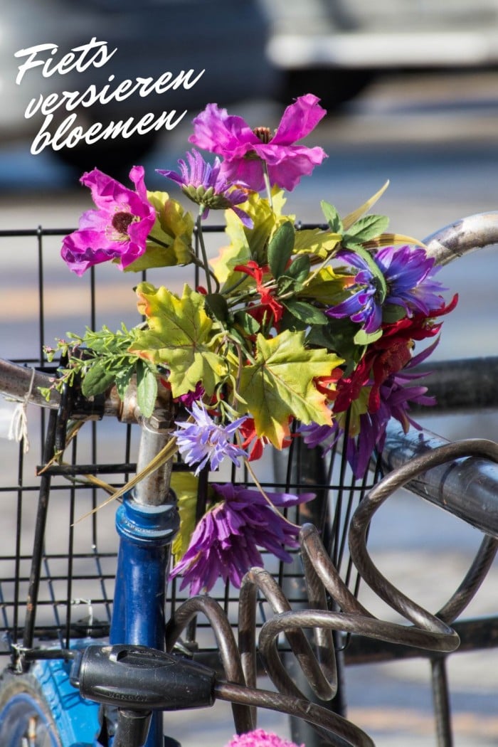 Fiets versieren: versier jij je fiets met bloemen? - Huisvlijt