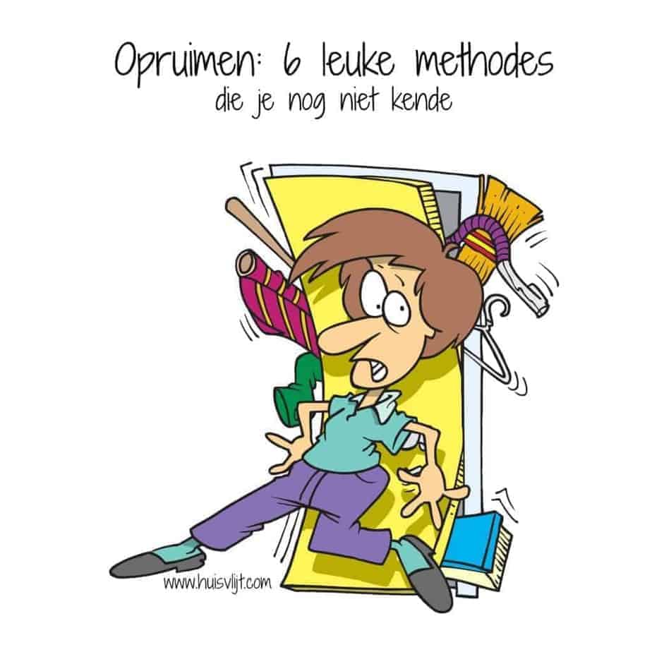 opruimen: 5 leuke methodes die je nog niet kende!