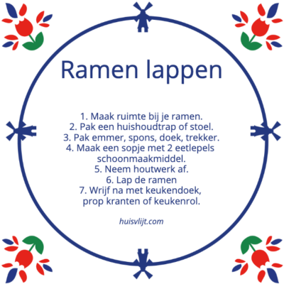 Ramen lappen in 7 simpele stappen! - Huisvlijt
