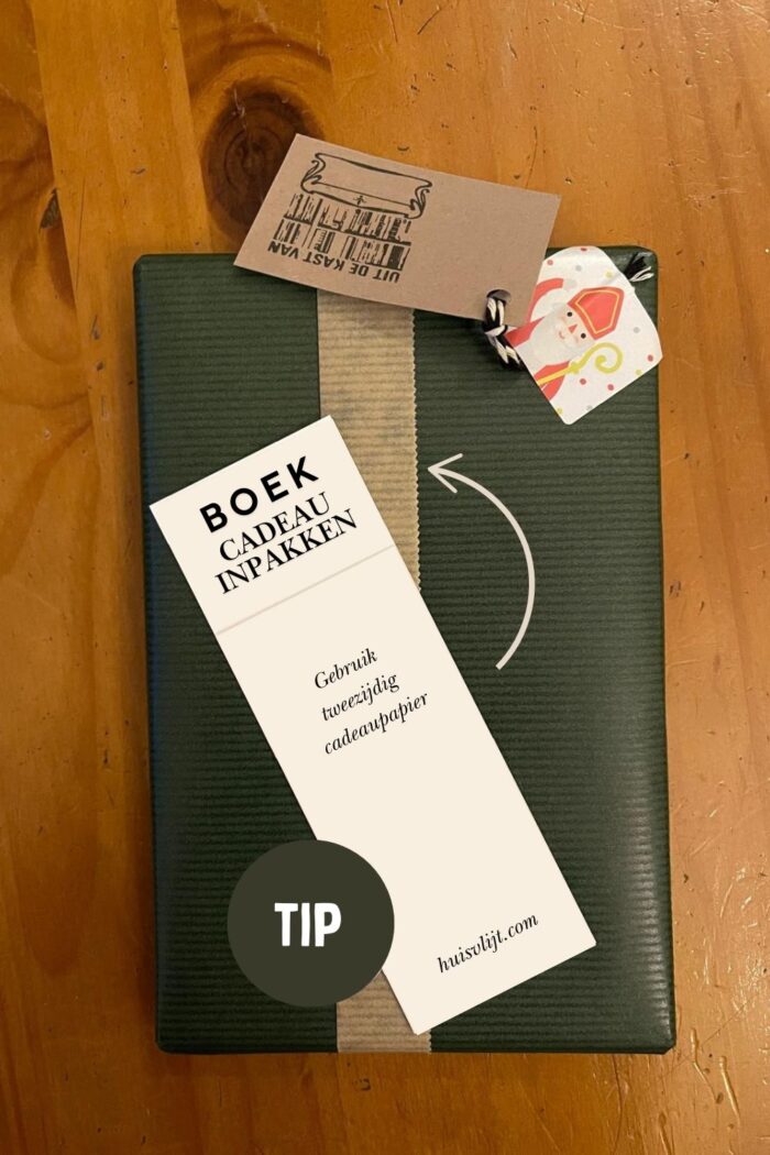 Boek inpakken zonder cadeaupapier! - Huisvlijt