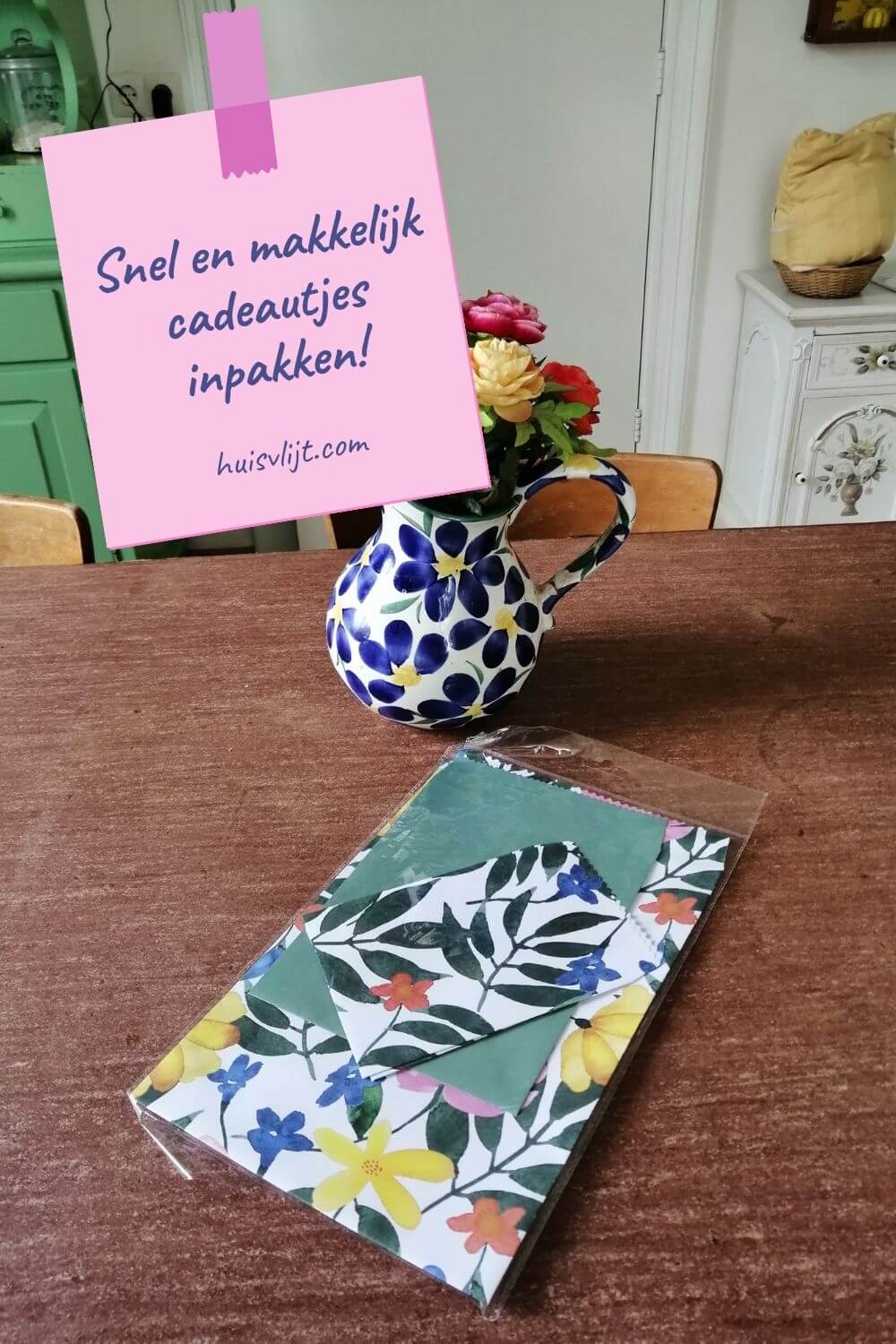 Cadeau inpakken: 21 leuke ideeën voor cadeautje inpakken! - Huisvlijt ...