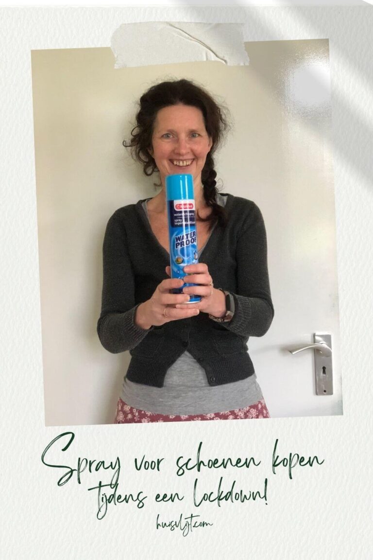 Spray voor schoenen: waar koop je die tijdens de lockdown?! - Huisvlijt