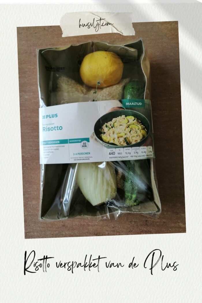 Risotto verspakket van de Plus 3-4 personen - Huisvlijt