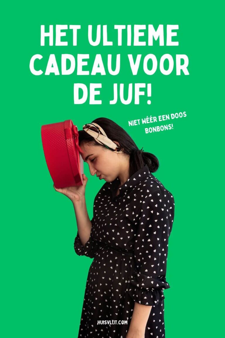Cadeau juf? De ultieme tip! - Huisvlijt