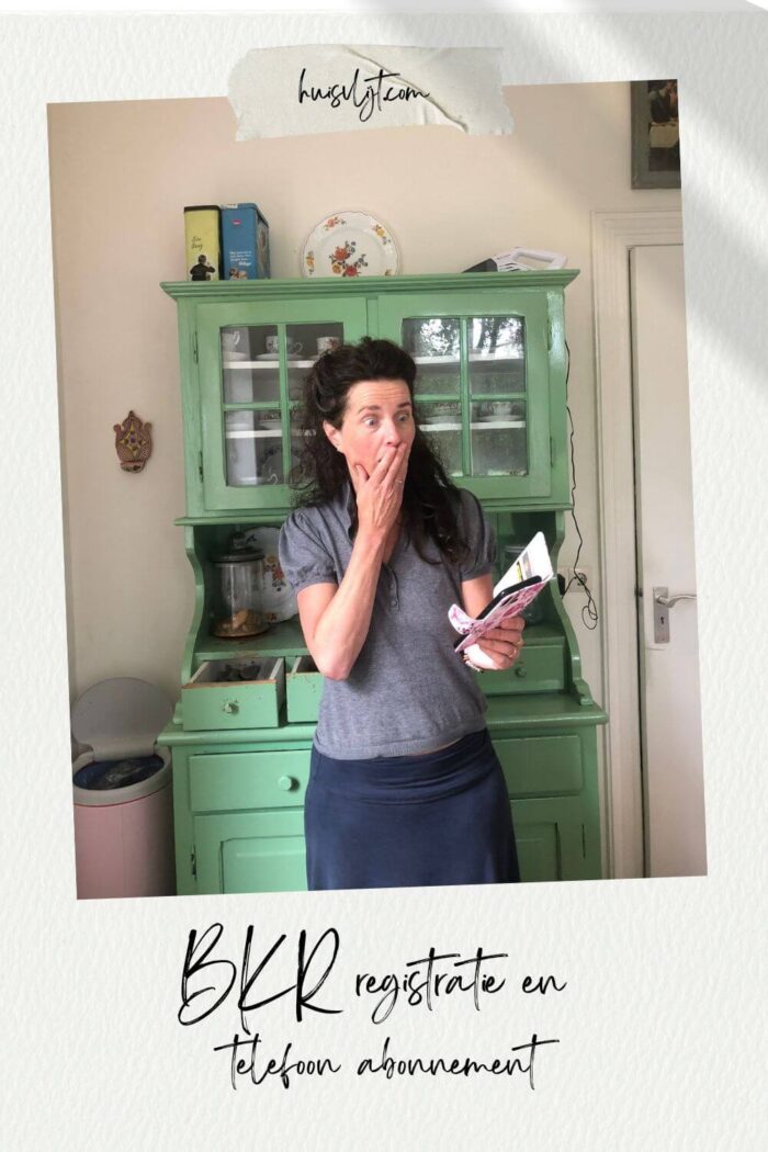 BKR registratie en smartphone abonnement: 3 x voorkomen - Huisvlijt