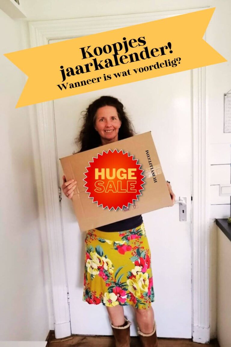 Aanbiedingen jaarkalender + 3 gouden regels! - Huisvlijt