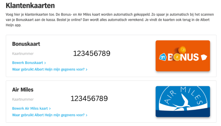 Bonuskaart koppelen aan airmiles in 4 stappen! - Huisvlijt