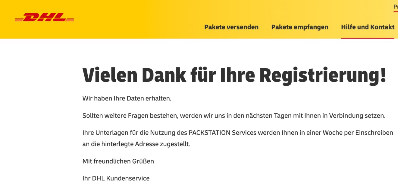 DHL Packstation: gratis pakjes ophalen in Duitsland! In 2 dagen ...