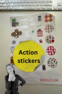 Action stickers: sommige stickers zijn helemaal niet zo sticky ...