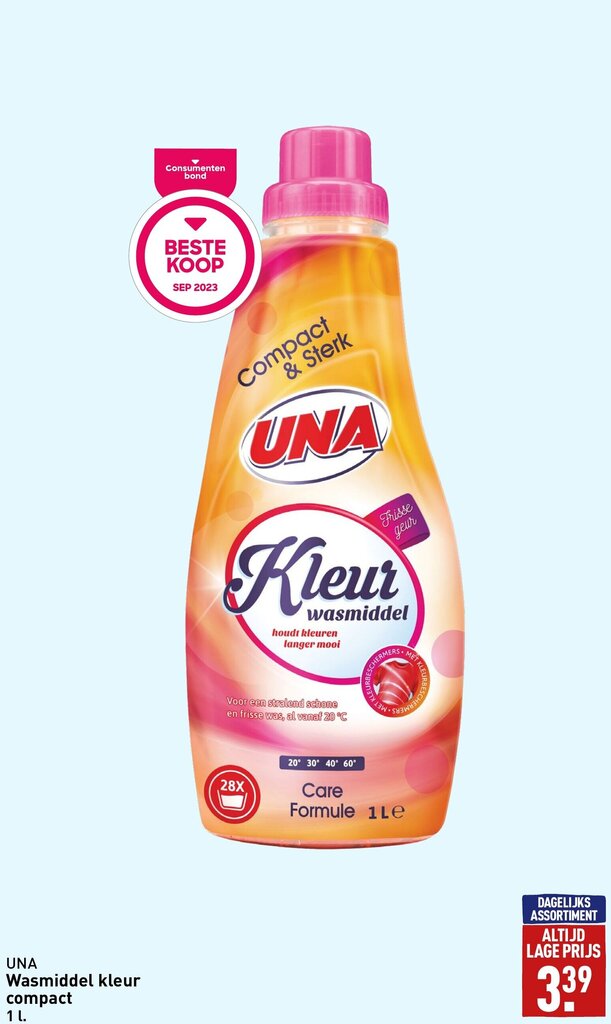 Het beste color wasmiddel koop je bij... Lidl en heet Formil - Huisvlijt