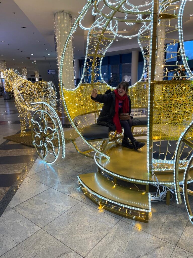 Gouden koets in Bocholt Arkaden - Huisvlijt