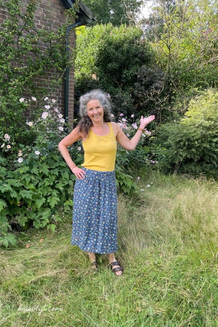 Outfit rok: bloemen rokje outfit (gevonden op Vinted) - Huisvlijt